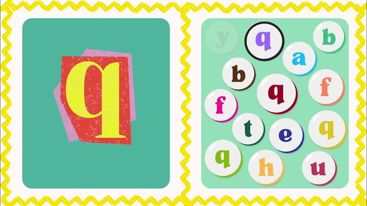 Learn the alphabet - abc for kids - ABC Song - letter Q - phonics ...