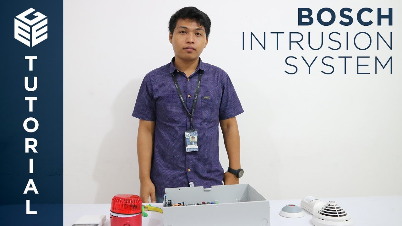 Tutorial BOSCH INTRUSION SYSTEM - YouTube