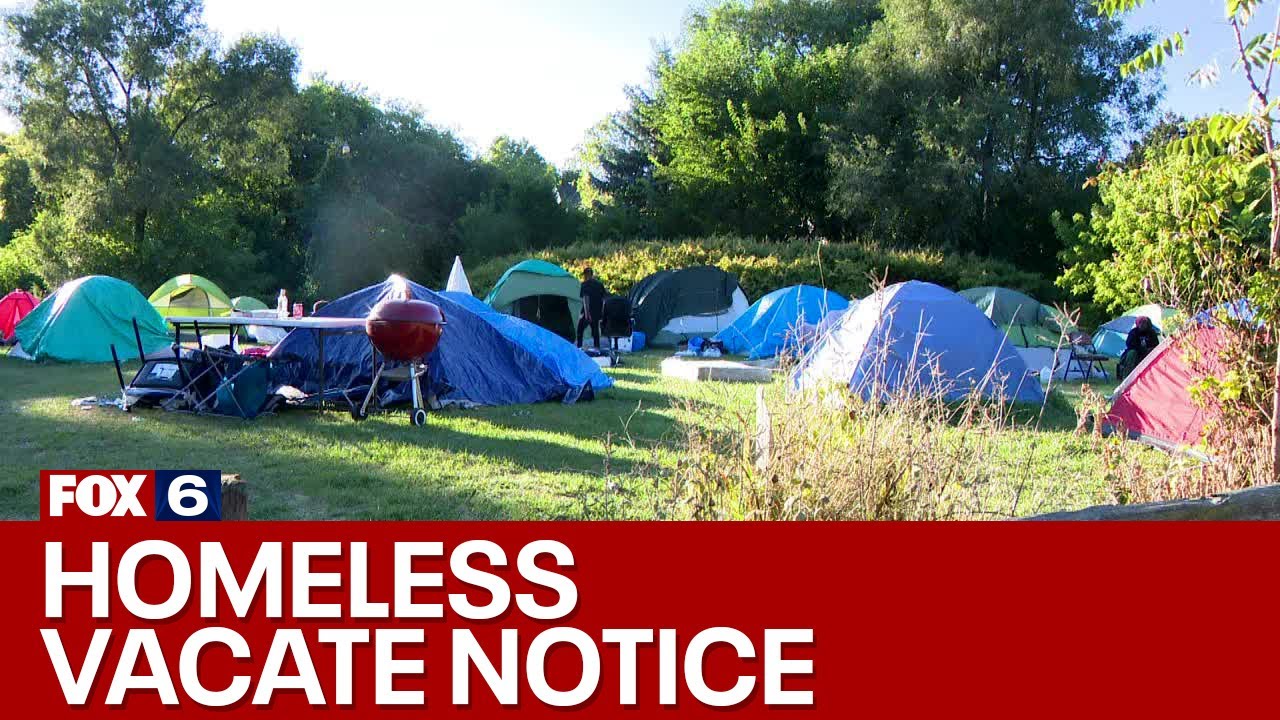 Milwaukee homeless encampment told to vacate by shelter | FOX6 News ...