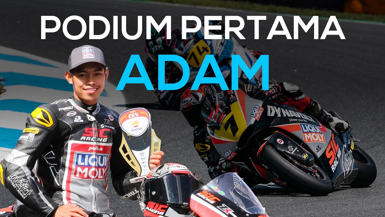 Podium Pertama Adam Norrodin | Semua Pelumba Negara Berjaya Meraih Mata ...