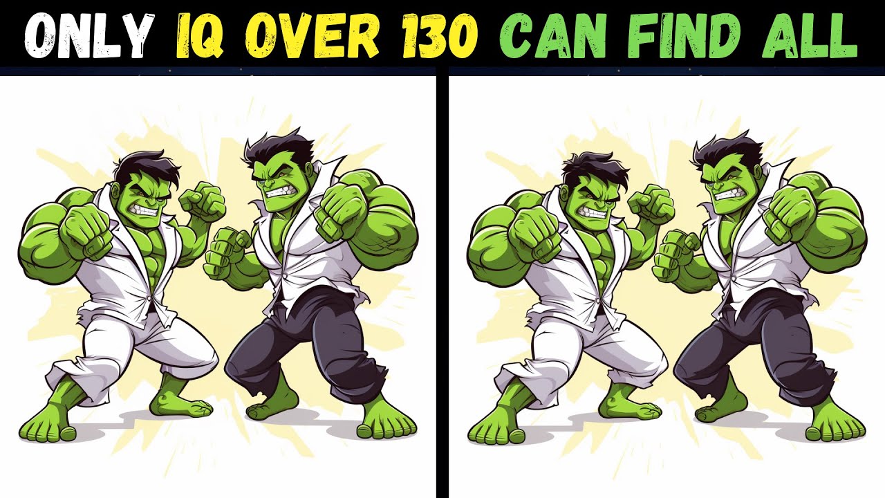 Spot The Difference : Avengers Edition [ Find The Difference #23 ...