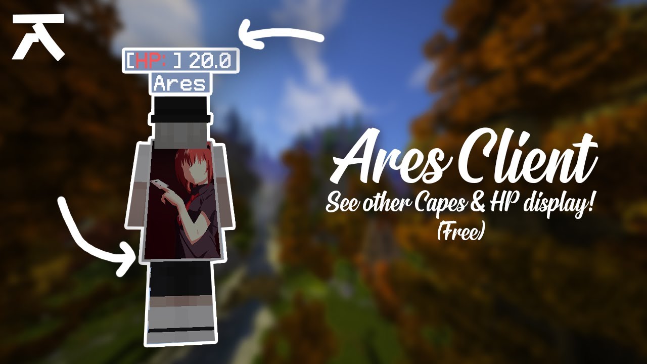 [Ares Client] Online Capes? & Better Hp display! - YouTube