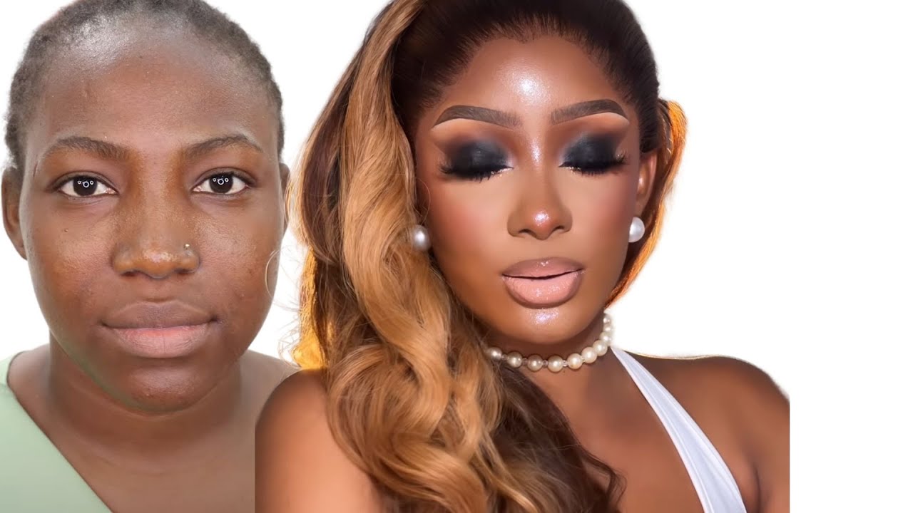 VIRAL ⬆️ BLACK BARBIE MAKEUP TRANSFORMATION 😱 HAIR AND MAKEUP ...