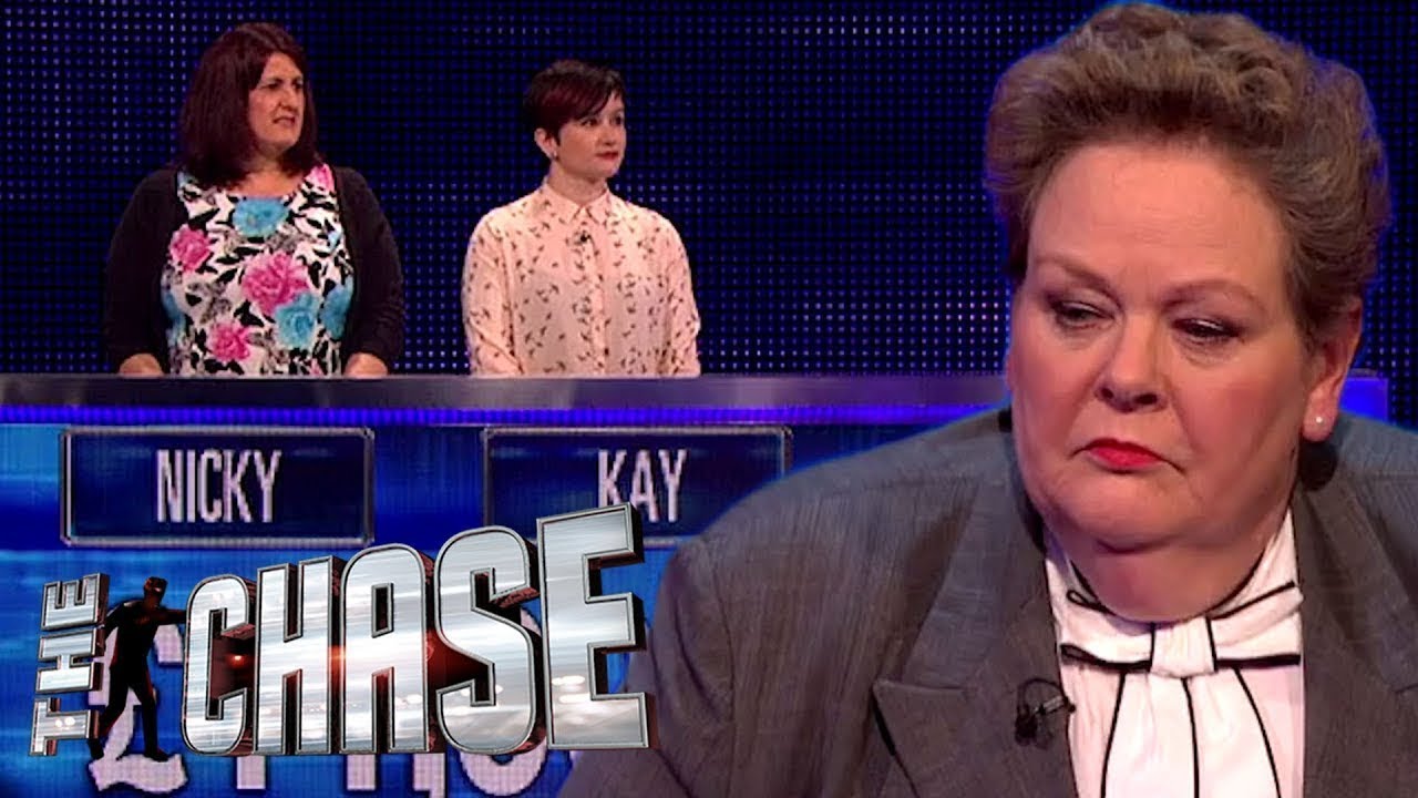 The Chase | A Struggle Between the Girls! Nicky and Kay Take on The ...
