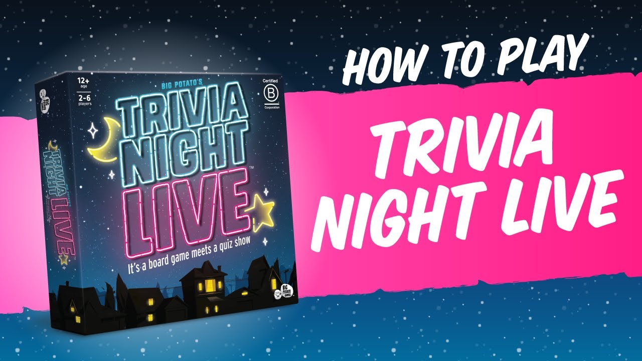 How to play Trivia Night Live - The at-home hosted quiz show - YouTube