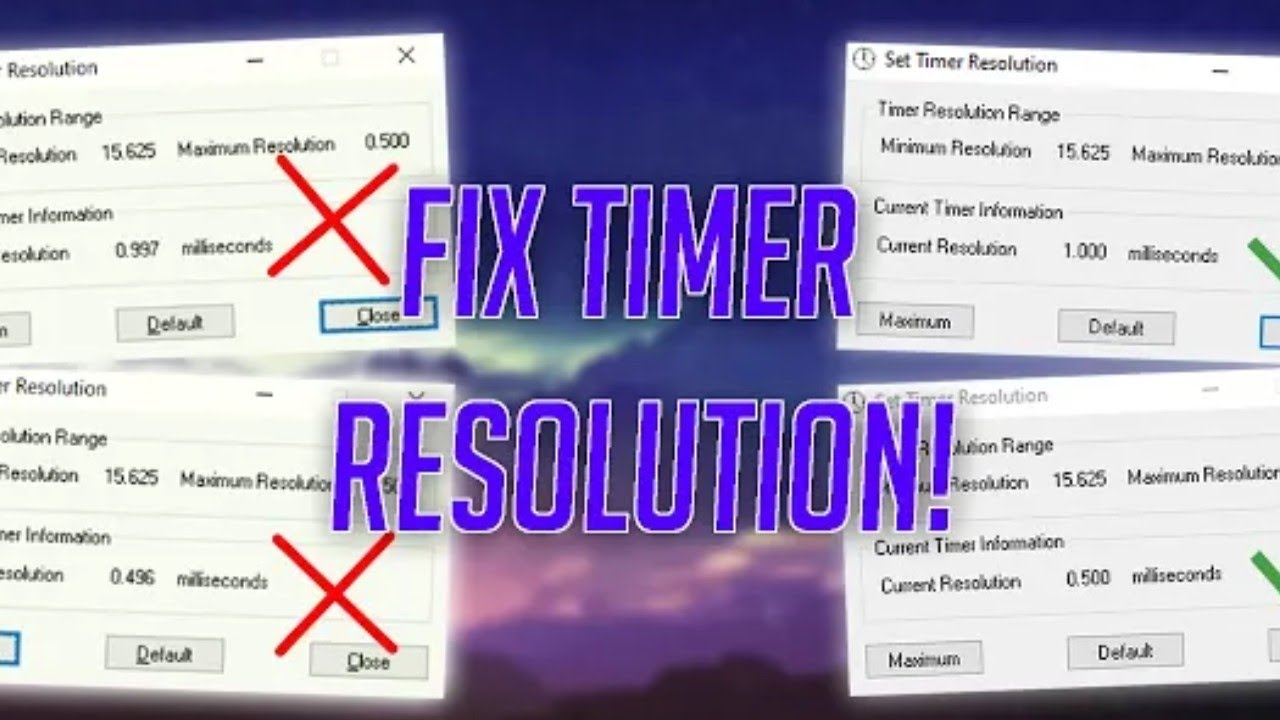 How To Make Timer Resolutions Work The Way They re Supposed To Lower How To Make Timer Resolutions Work The Way They re Supposed To Lower
