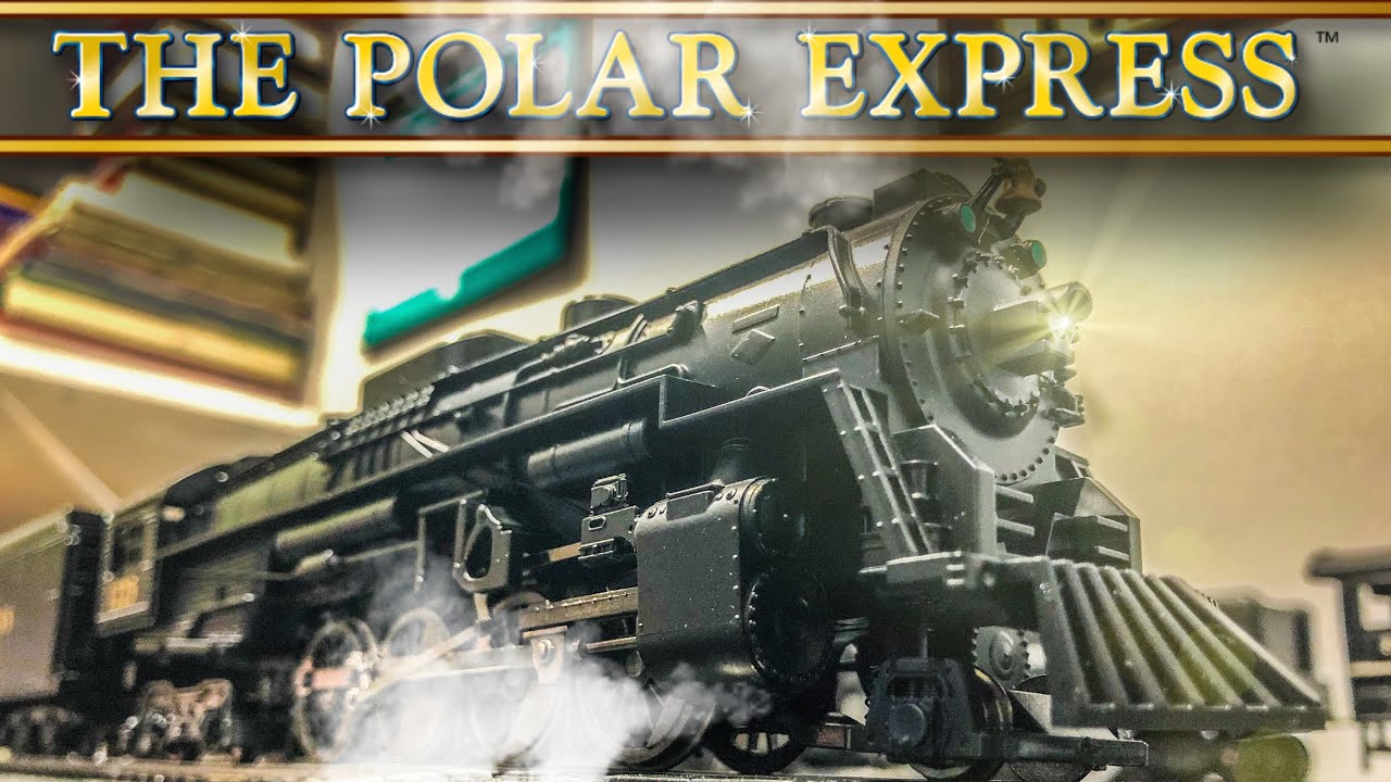 Lionel HO Scale Polar Express Berkshire Showcase & Running - YouTube