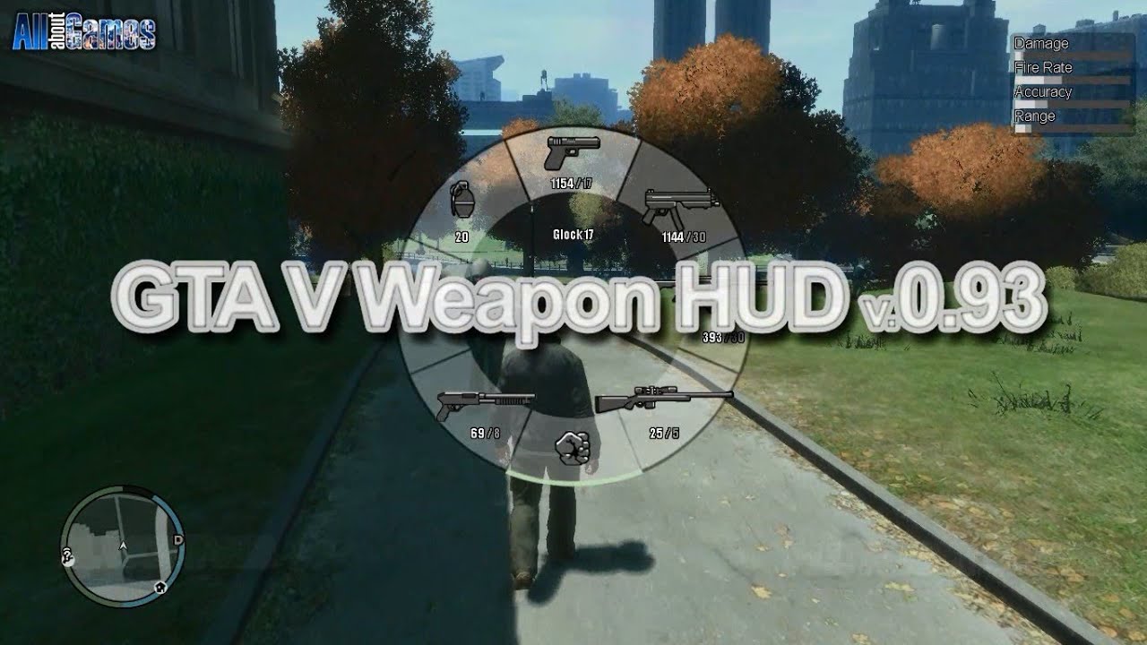 [MOD]Grand Theft Auto V Weapon HUD v.0.93 - YouTube
