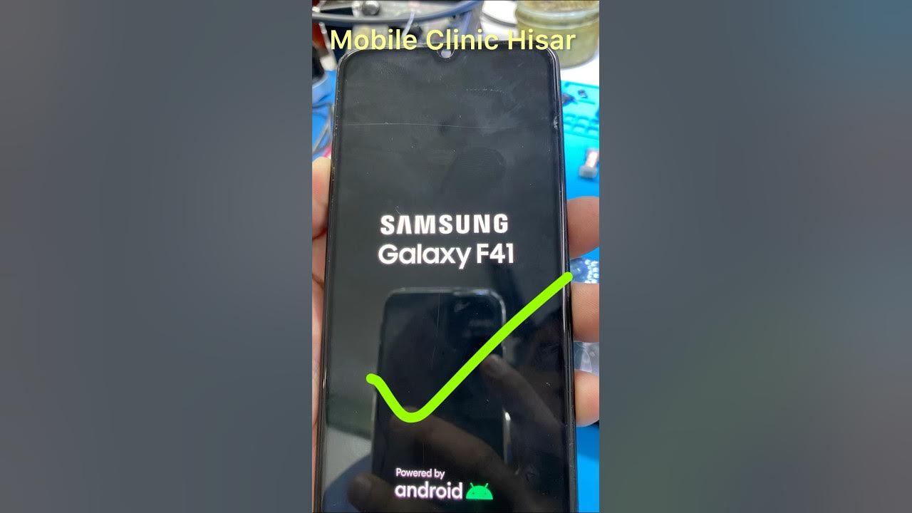 Samsung F41 Hang On Logo Solution - YouTube
