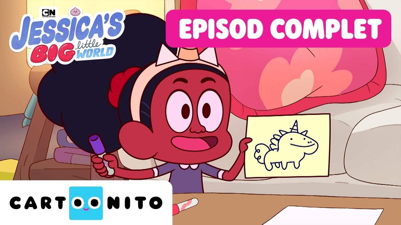 Să desenăm | Jessica și marea ei lume mică | EPISOD COMPLET ...