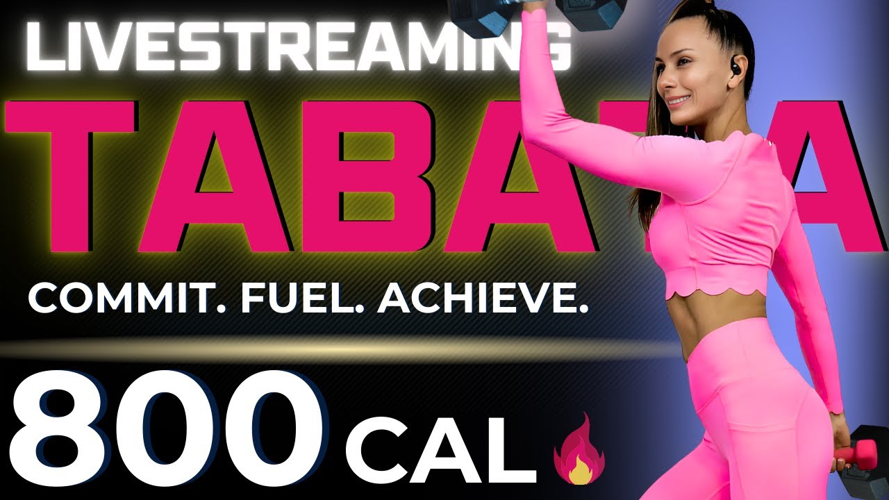 60-MIN KILLER TABATA WORKOUT | Extreme Fat Burn, Full-Body Strength ...