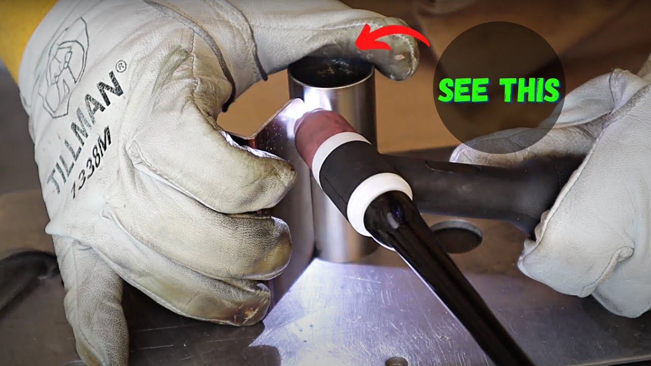 How to Make a Useful Welding Tool - DIY TIG Torch Holder - YouTube