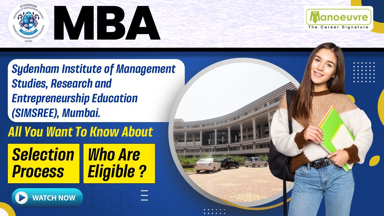 SIMSREE (Sydenham) - MBA | Selection Process | Who Is Eligible ?? | All ...