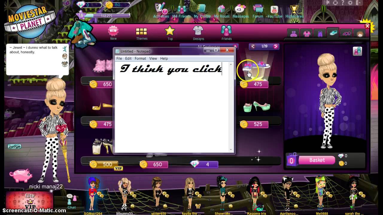 Moviestarplanet-How to get Fake princess toes. - YouTube