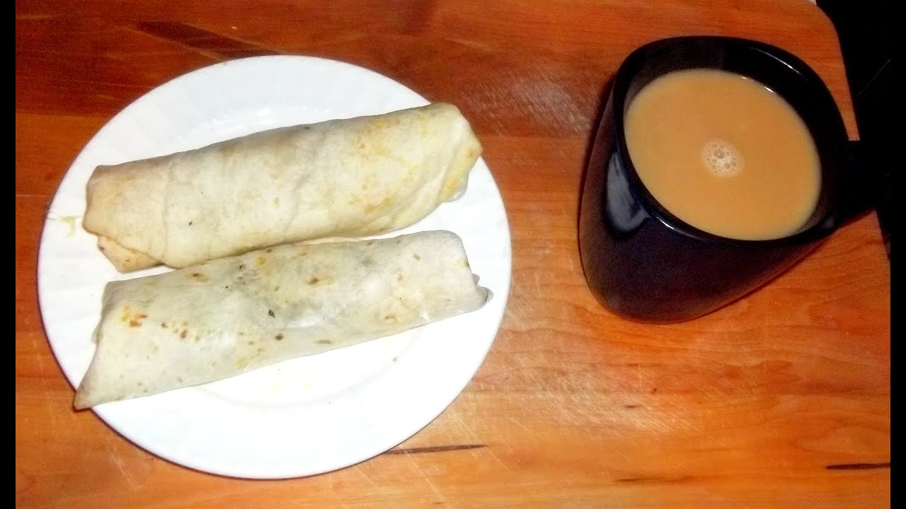 Gyro Style Breakfast Burrito - YouTube
