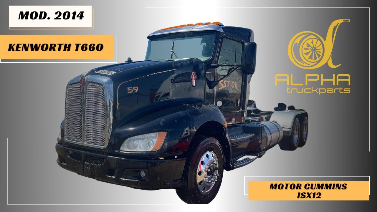 Kenworth T660 Mod. 2014 con motor Cummins ISX12. ¡Listo para trabajar! - YouTube