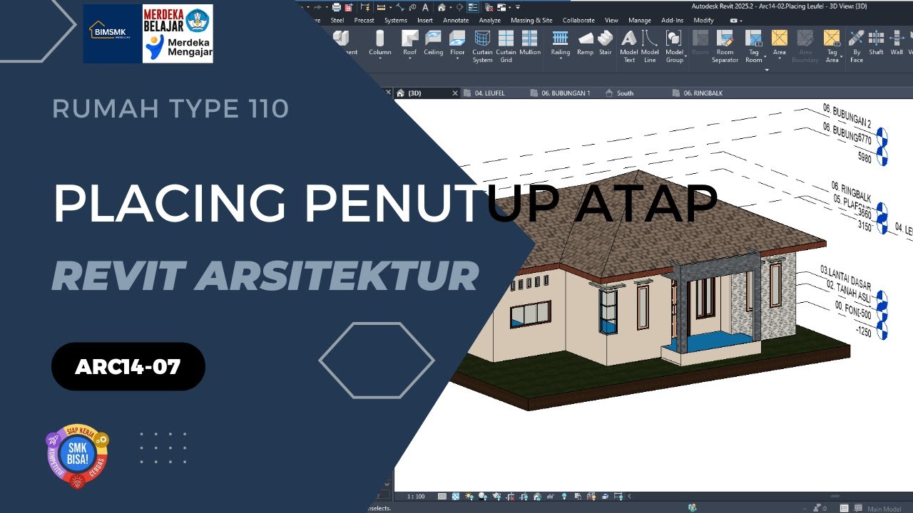Arc14 07 Placing Penutup Atap - YouTube