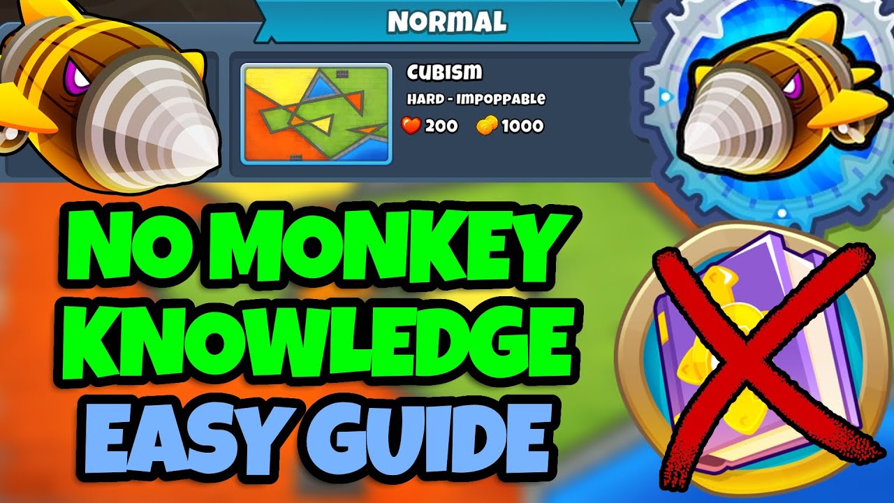 Dreadbloon Normal Tutorial || No Monkey Knowledge + No Paragons || Cubism (BTD6) - YouTube