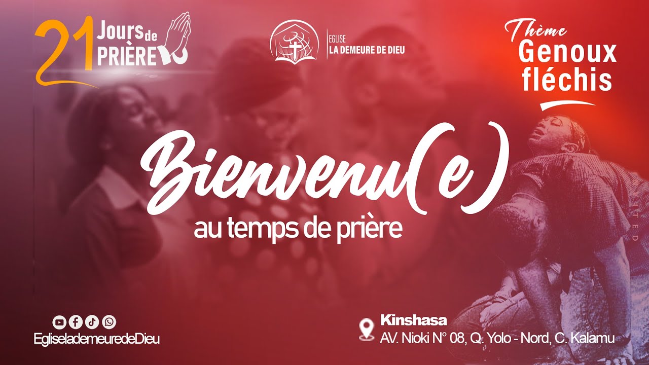 21 JOURS DE PRIERE / GENOUX FLECHIS . JOUR 8 - YouTube