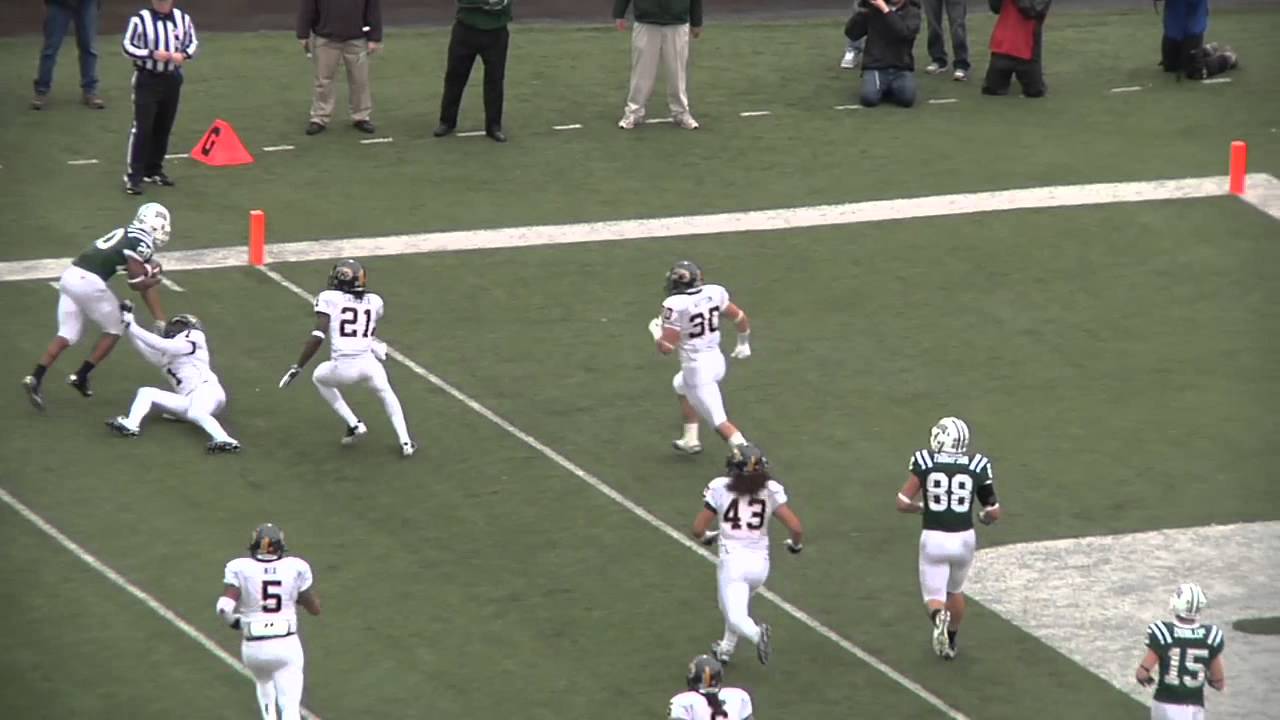 Ohio football vs. Kent State, Ryan Boykin TD reception - YouTube