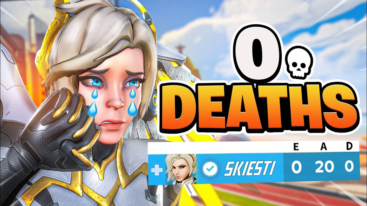 Losing with 0 Deaths as Mercy in Overwatch 2!? - YouTube