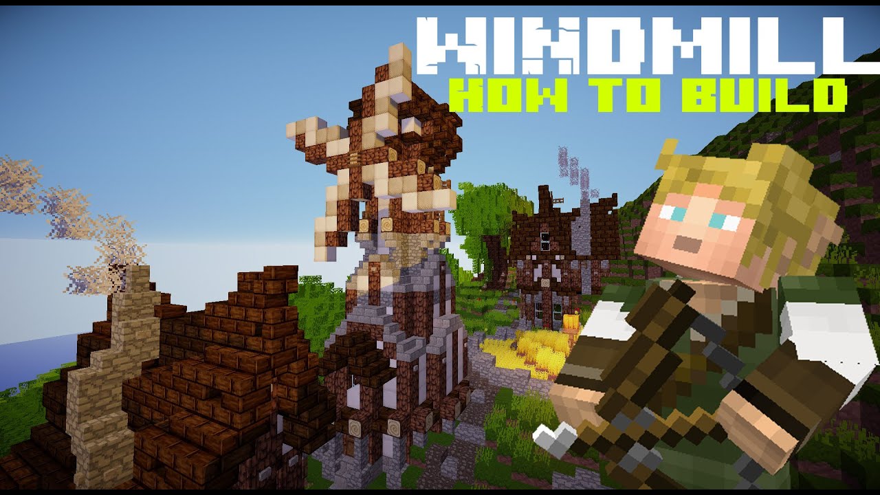 How to Build Minecraft: Medieval Windmill - YouTube