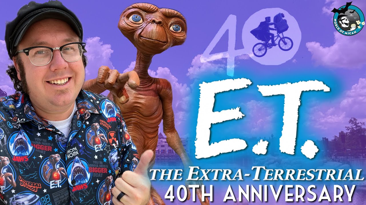 Celebrating 40 YEARS OF E.T. at Universal Studios | Everything E.T. at ...