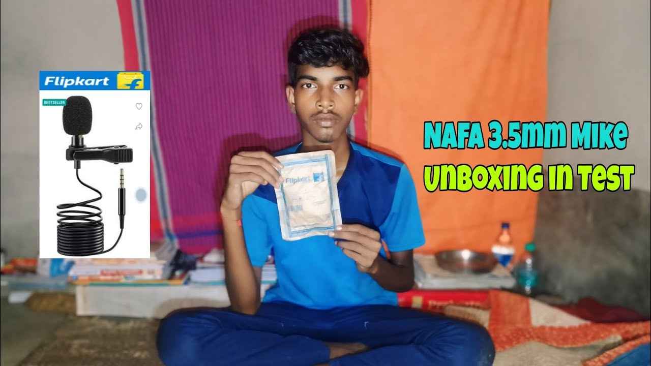 NAFA 3.5mm Mike Unboxing In Test || JD MANGAL VLOG - YouTube
