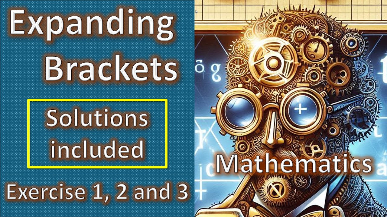 Expanding Brackets Exercise 1 to 3 - YouTube