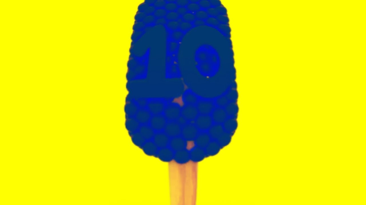 LEARN NUMBER TEN WITH POPSICLE CANDIES SUPER EFFECTS SPARTA PITCH ...