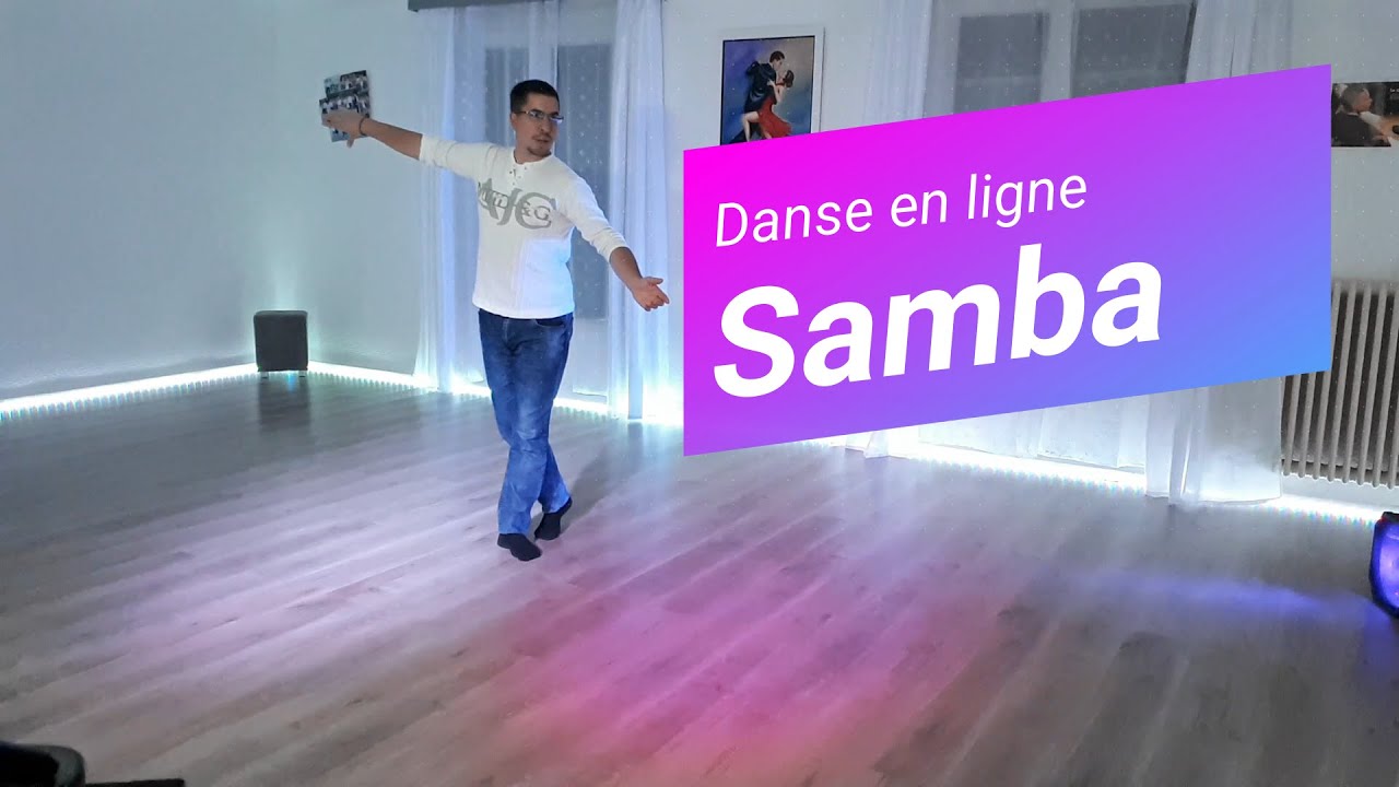 Danse en ligne - Samba - YouTube