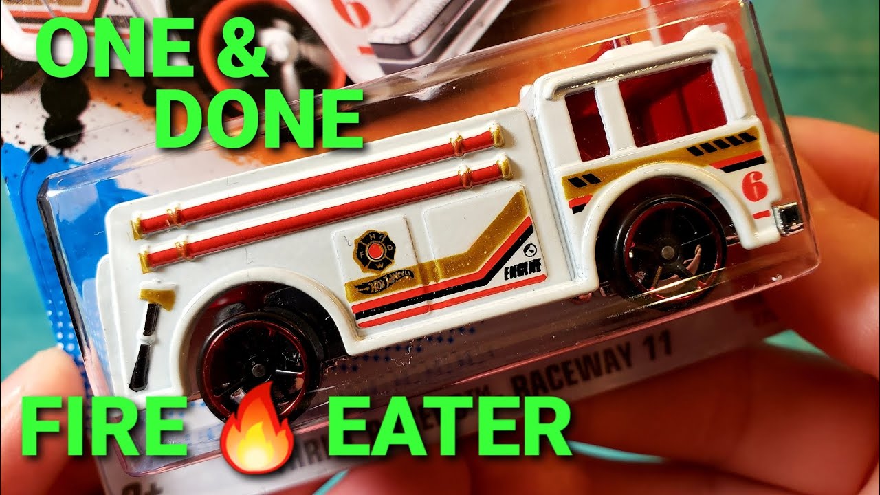 HOT WHEELS FIRE EATER UNBOXING AND REVIEW !...🔥 📛 👨‍🚒 🚒 🧯🔥 - YouTube