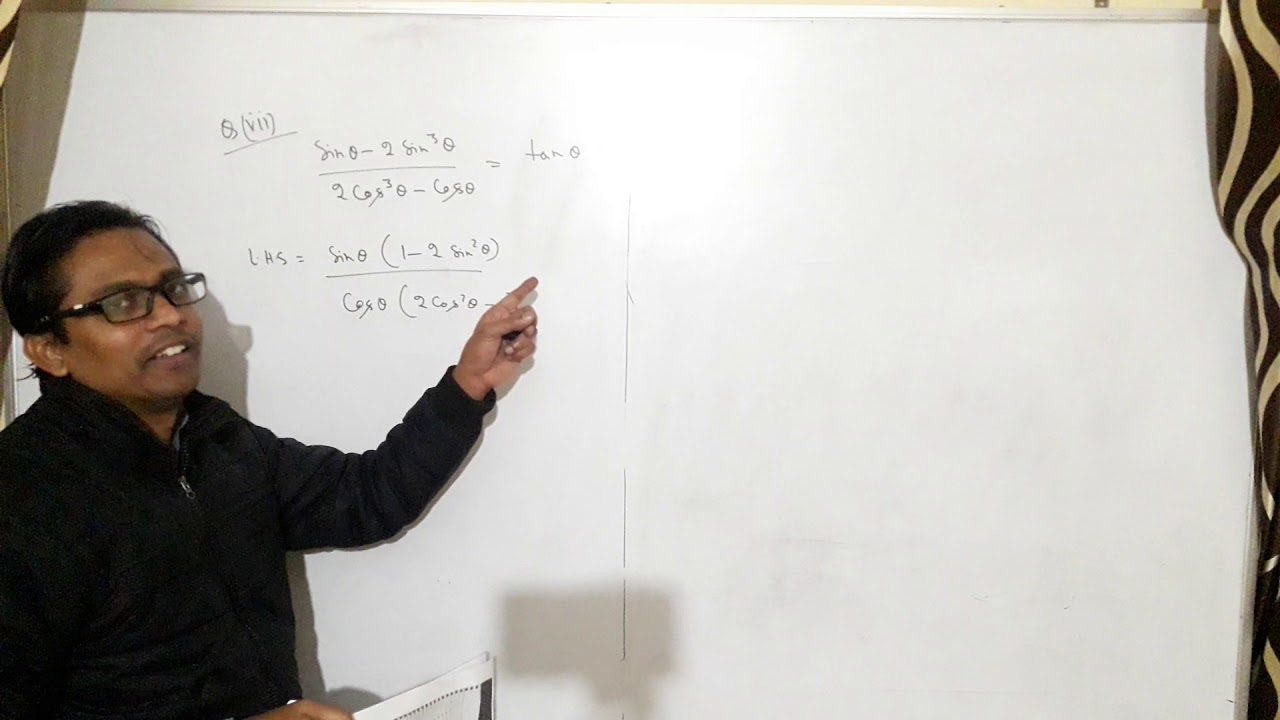 Trigo identity part 2 approach maths class x - YouTube