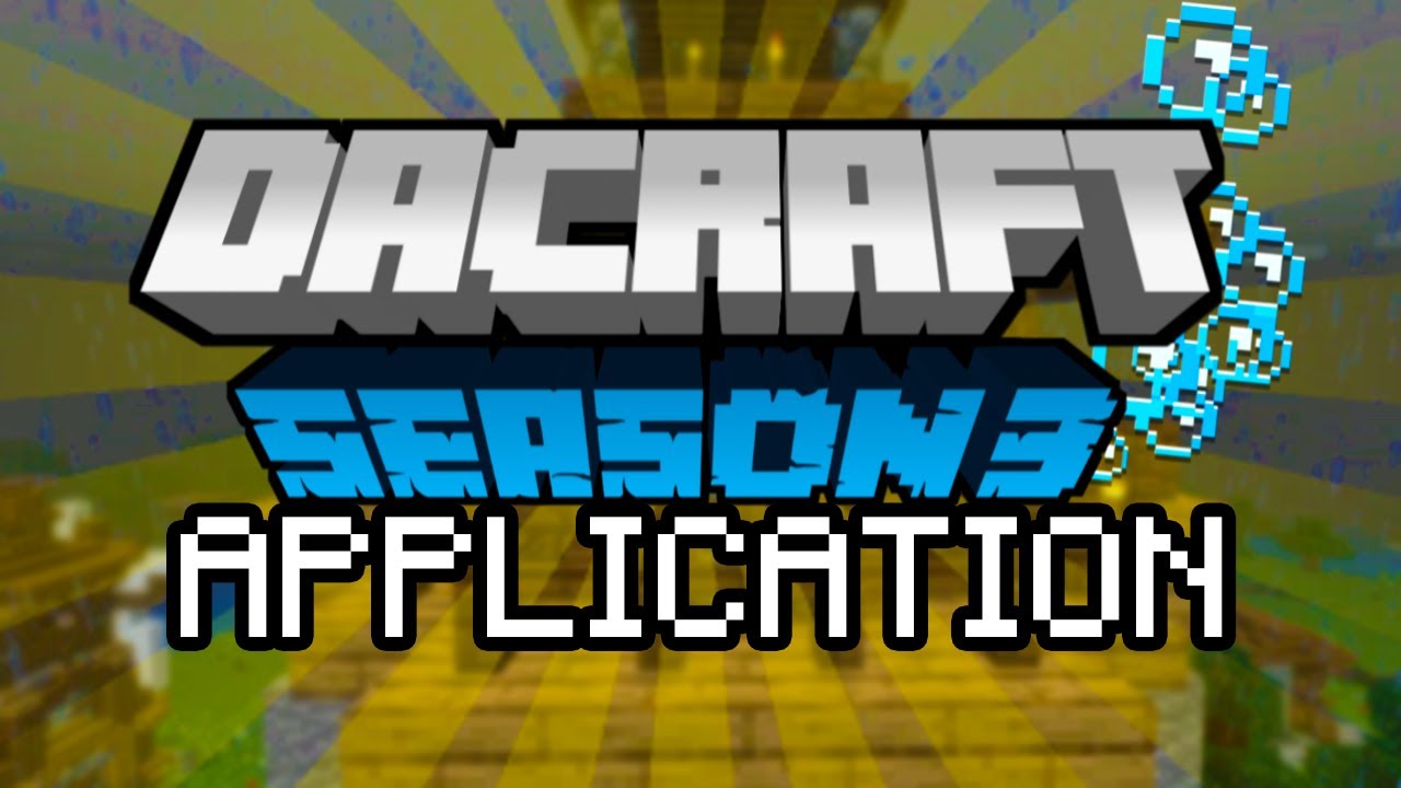 APPLY NA THIS! - Chanskie PH DaCraft SMP Video Application - YouTube