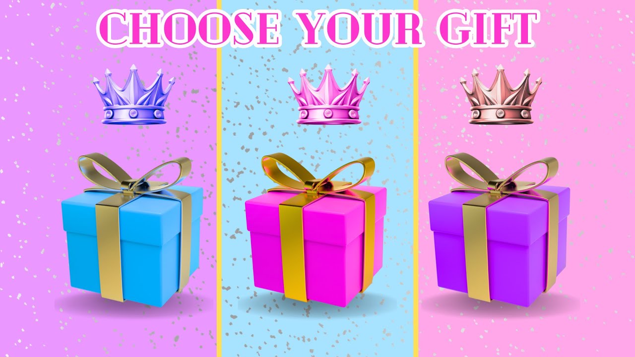 CHOOSE YOUR GIFT 🩵💜🩷 #gift #choose #giftbox #chooseyourgift - YouTube