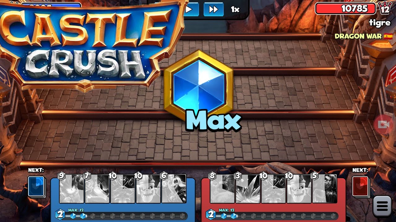 Castle Crash 😍😍😲 ( max gameplay )😍😍😲 Castle 9 gameplay - YouTube