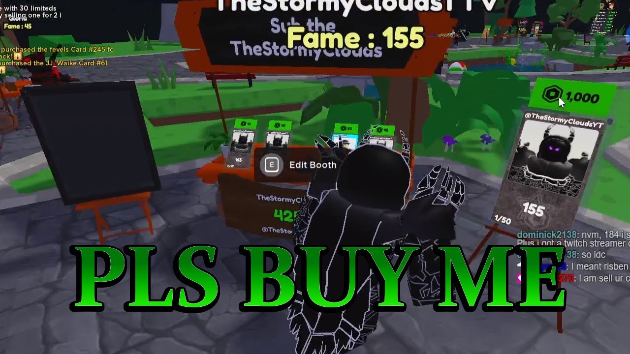 Making Robux Selling my Face! | PLS BUY ME - YouTube