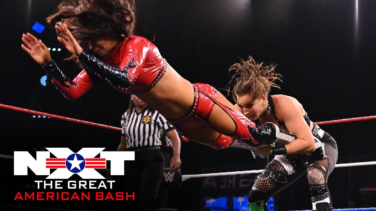 Rhea Ripley Vs Aliyah Robert Stone Handicap Match NXT Great Rhea Ripley Vs Aliyah Robert Stone Handicap Match NXT Great