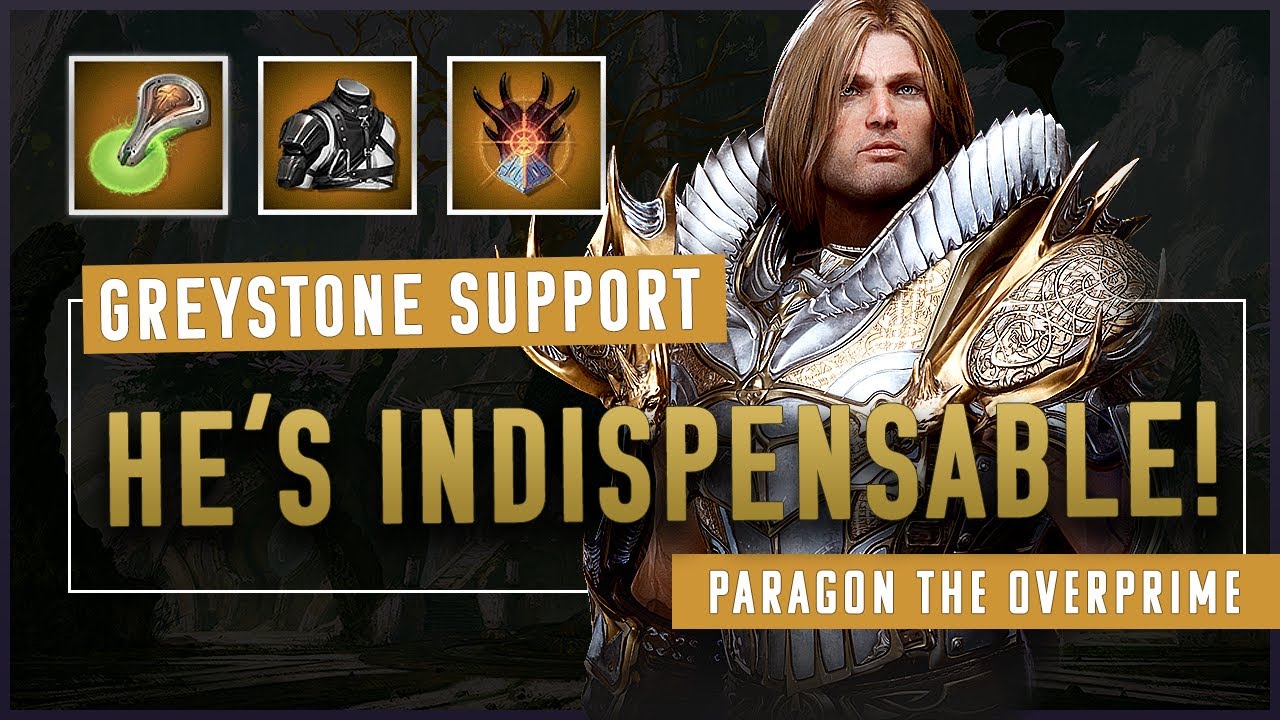 Greystone In DUO LANE?! | Greystone Support (Paragon The Overprime ...