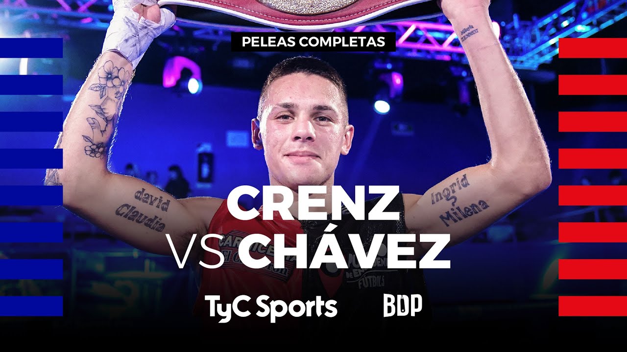 Alan Crenz vs. Agustín Chávez - Boxeo de Primera - TyC Sports - YouTube