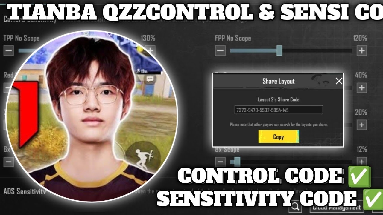 (2024) TIANBA QZZ SENSITIVITY CODE 3.4/ TIANBA QZZ CONTROL CODE 3.4/ BGMI SENSITIVITY CODE ...