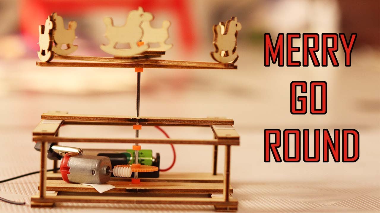 DIY Merry Go Round | Homemade TOY - YouTube