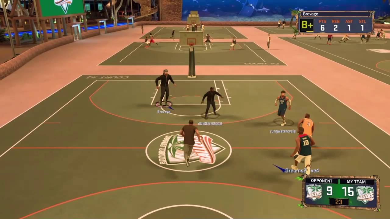 NBA 2K17 MyPark Gameplay - HE MISSED A WIDE OPEN LAYUP!!!!!!! - YouTube
