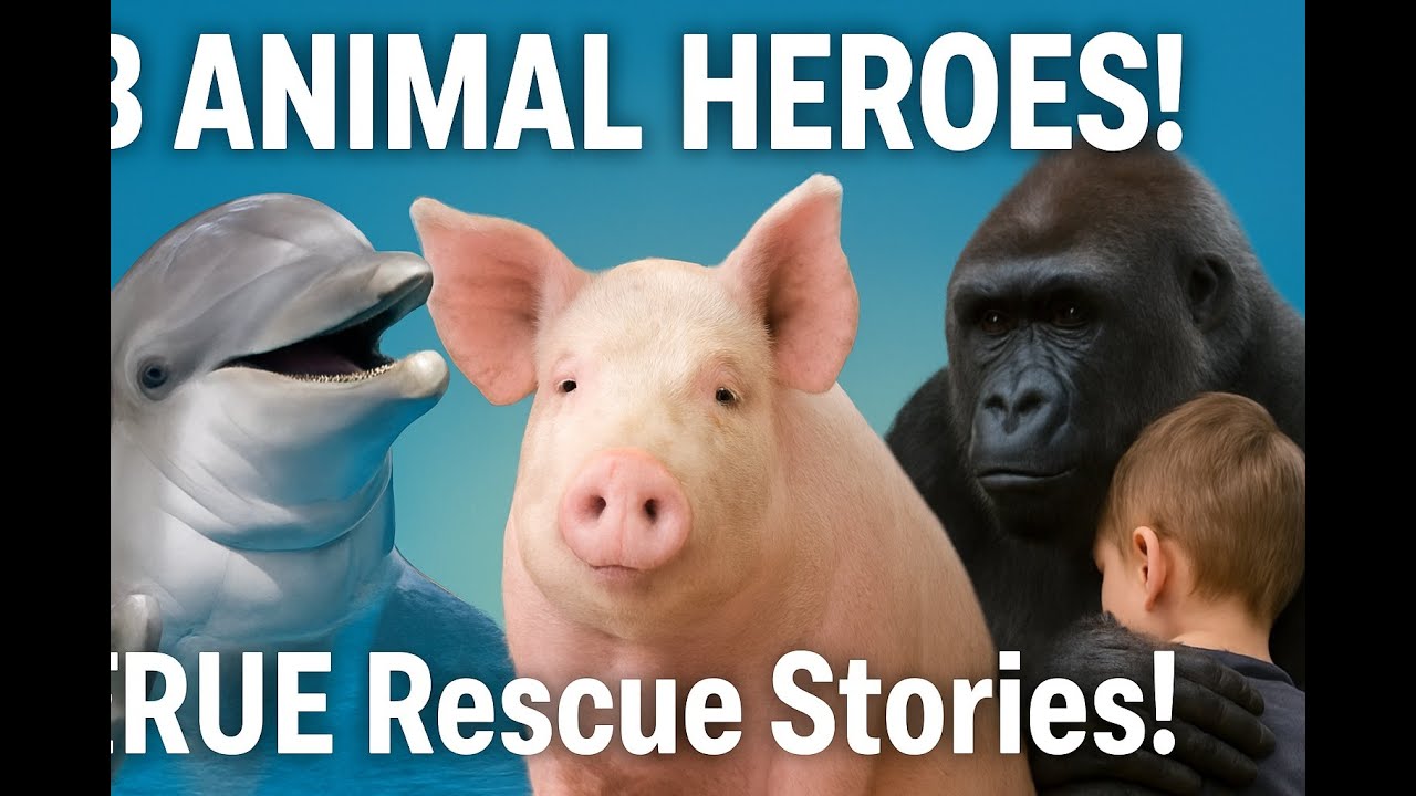 3 TRUE Animal Hero Stories! You Won’t Believe Who Saved Who! - YouTube