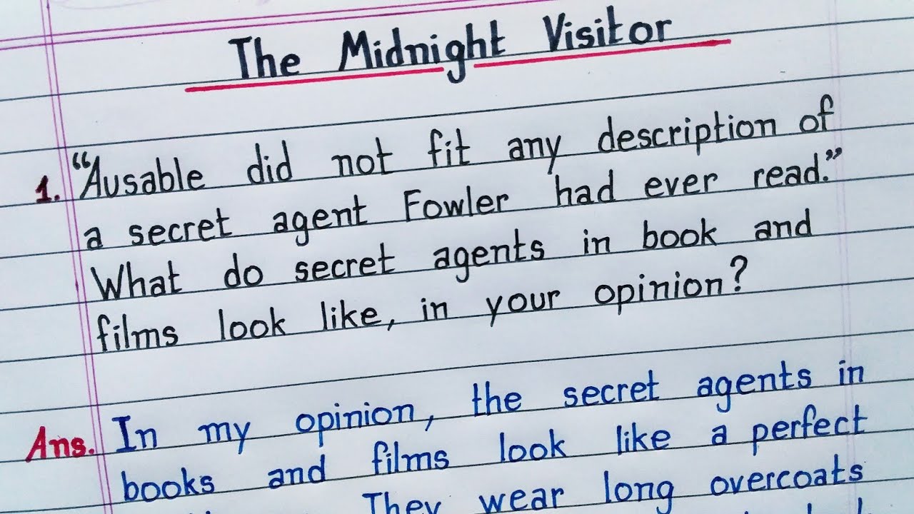 "Ausable did not fit any description of a secret agent Fowler had ever ...