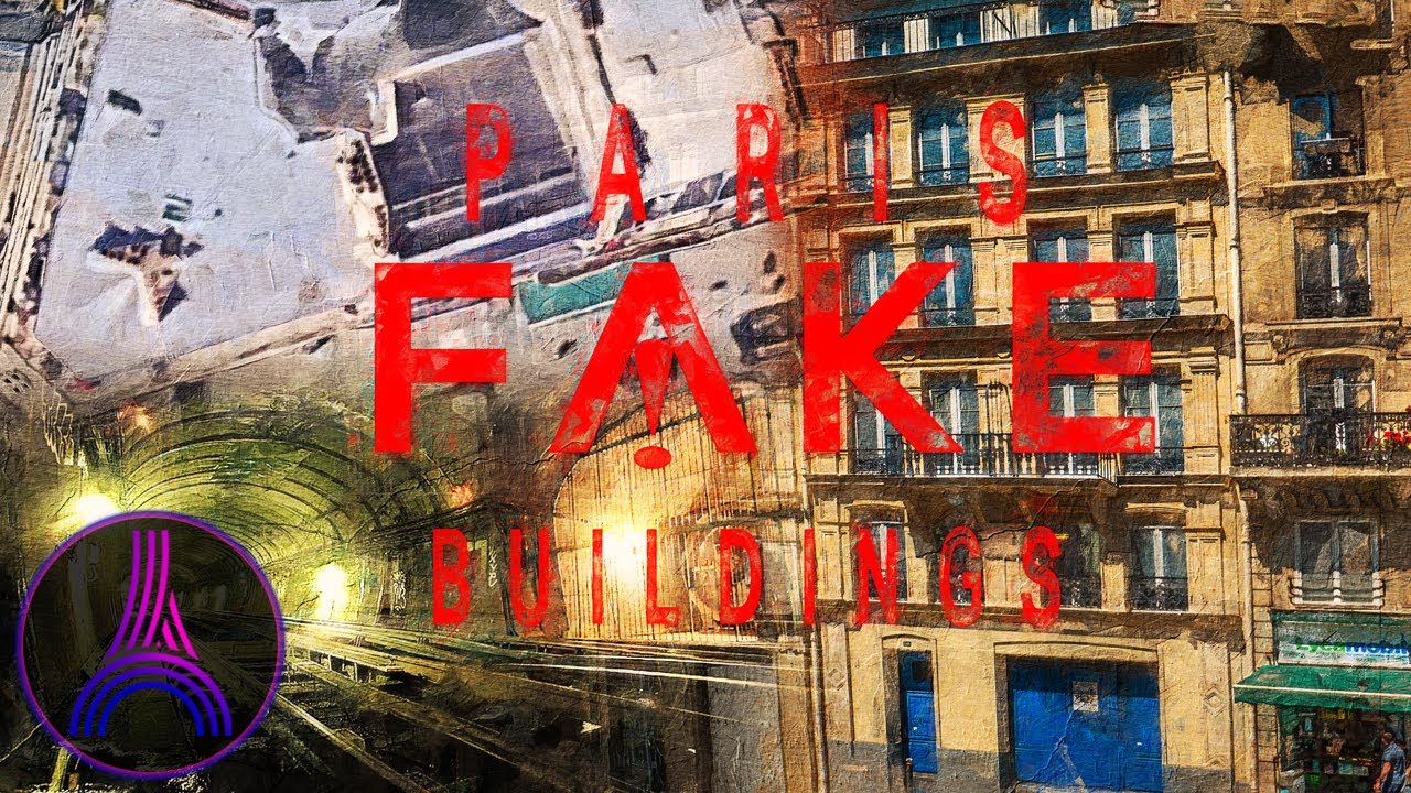 Fake Buildings In Paris I Medieval House - YouTube