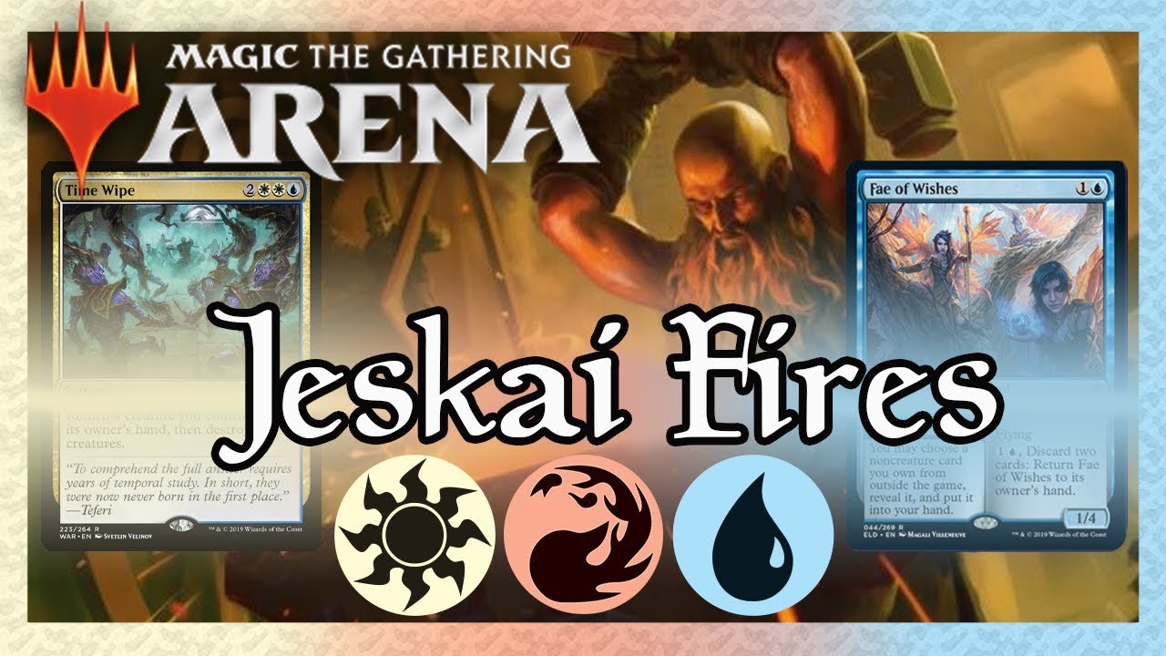 Jeskai Fires - Throne of Eldraine - MTG Arena - YouTube
