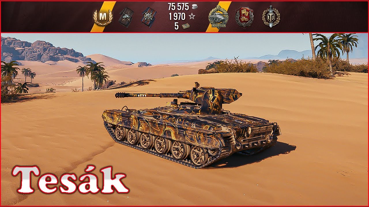 VZ. 71 Tesák - World of Tanks UZ Gaming - YouTube