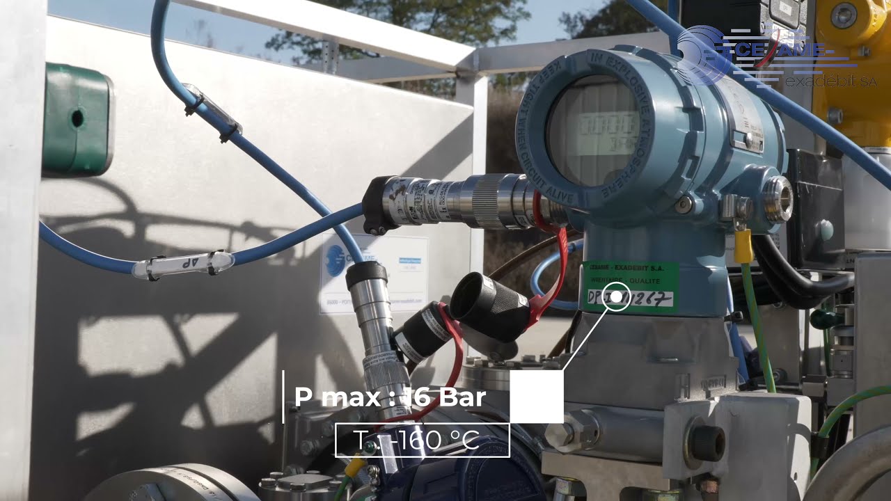 Césame Exadébit - Débitmétrie des gaz cryogéniques - YouTube