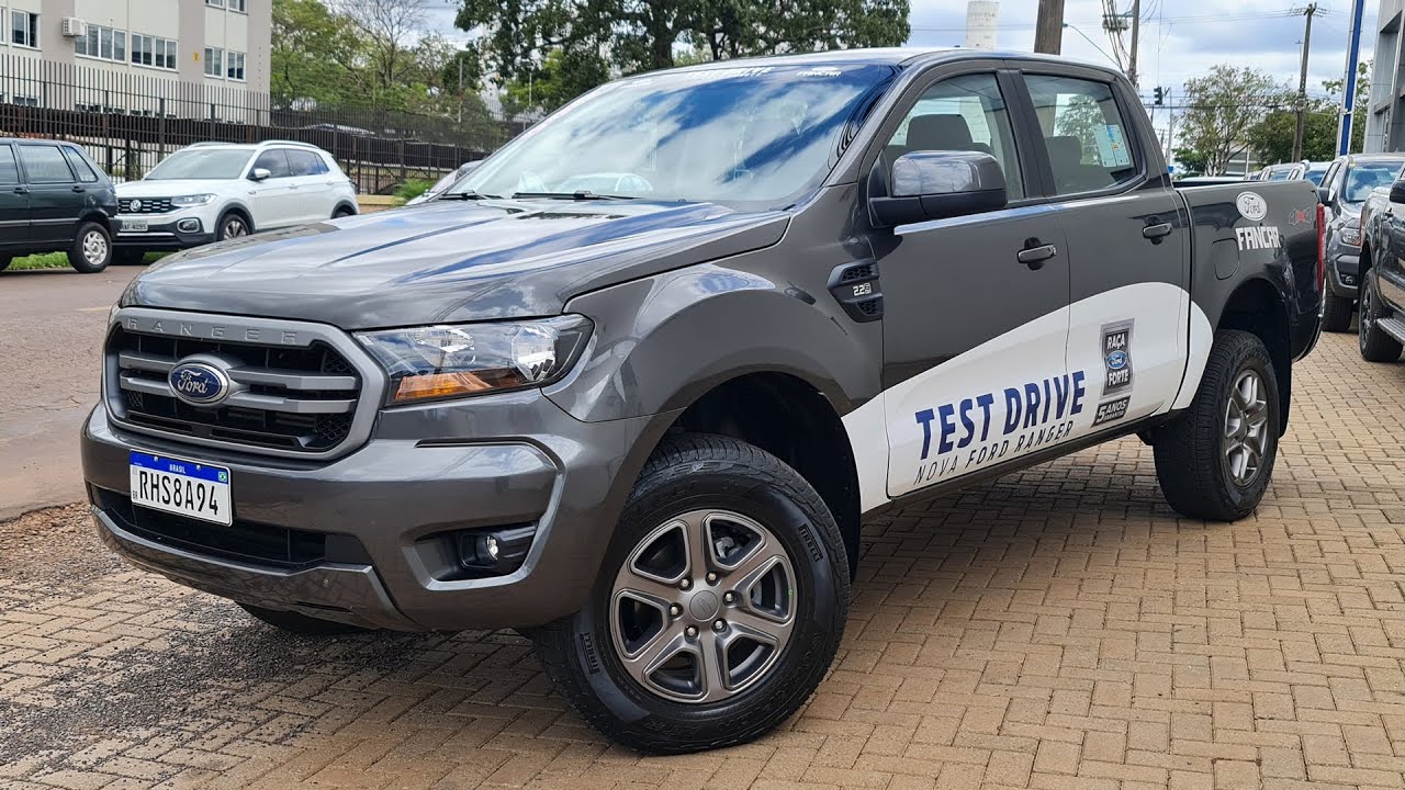Ford Ranger XLS 2023 na estrada! ENCARA S10, HILUX e FRONTIER - YouTube